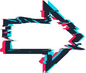 Logo Letter P Glitch Distortion Vector Images (9)