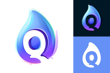 Realistic Water Drops Font Vector Images (over 190)
