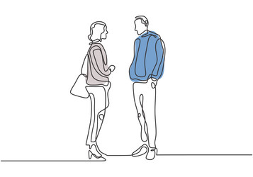 Two People Talking Drawing Vector Images (over 500)