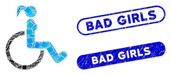 Grunge Girls Bad Vector Images (over 140)