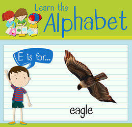 Eagle Flashcard Vector Images (24)