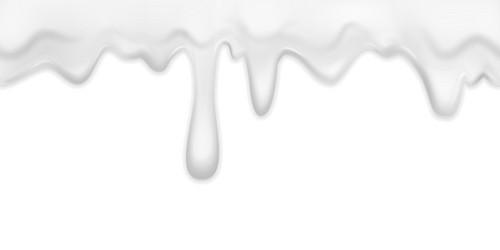 Melt cheese frames cartoon set of cheesy borders Vector Image