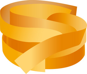 Long pasta icon realistic style Royalty Free Vector Image