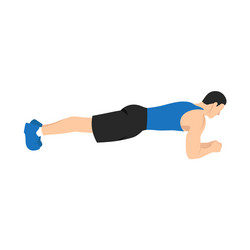 Man Doing Plank Vector Images (over 250)