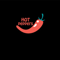 Delicious red hot pepper Royalty Free Vector Image