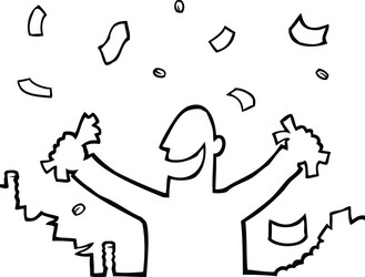 Happy Rich Man Vector Images (over 5,000)