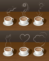 Coffee Smoke Vector Images (over 8,200)