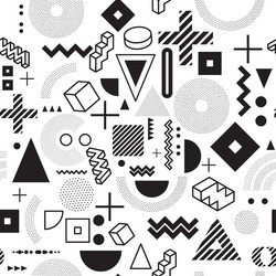 Seattle seamless pattern Royalty Free Vector Image