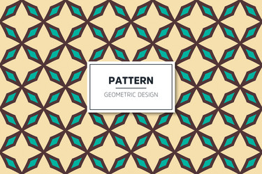 Geometric simple seamless pattern with colorful Vector Image