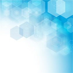 Molecular background technology hexagon structure Vector Image