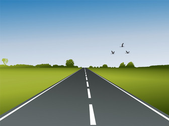 Road Royalty Free Vector Image - VectorStock