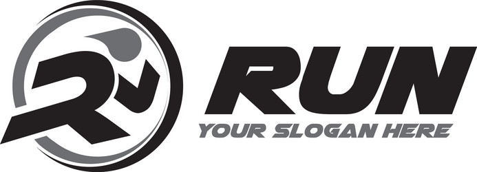 M restaurant simple logo designs modern Royalty Free Vector