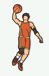 Basketball Defense Vector Images (over 640)