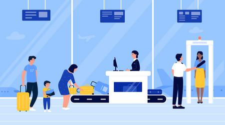Airport Check in Vector Images (over 8,000)