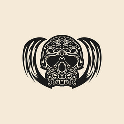 Skeleton logo Royalty Free Vector Image - VectorStock