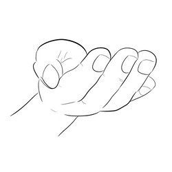 Gesture Give Hand Receive Vector Images (over 530)