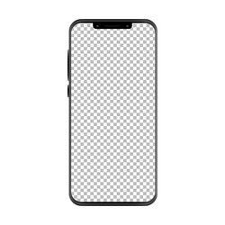 Smart mobile phone video recording png Royalty Free Vector