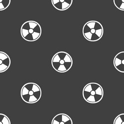 Hazard sign pattern Royalty Free Vector Image - VectorStock