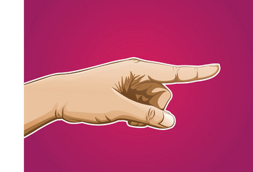 Animated Finger Pointing Right