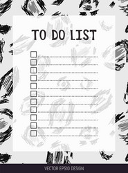 Note papers to do lists sticker templates Vector Image