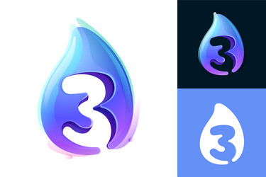 Realistic Water Drops Font Vector Images (over 190)
