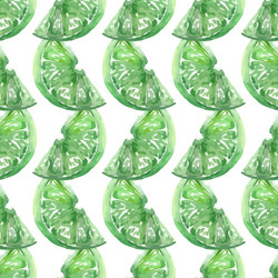 Citrus seamless pattern Royalty Free Vector Image