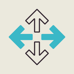 Arrows Merge Vector Images (over 1,000)