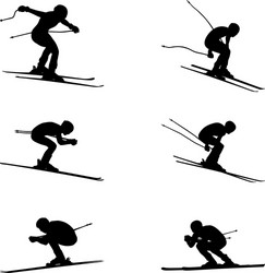 Ski Royalty Free Vector Image - VectorStock