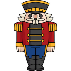 Postman cartoon colored clipart Royalty Free Vector Image