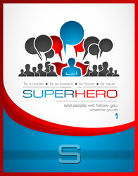 Superhero Infographic Vector Images (over 250)