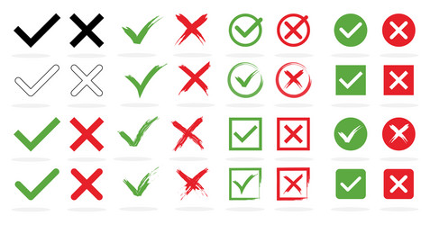 Tick Cross Question Mark Vector Images (over 1,800)