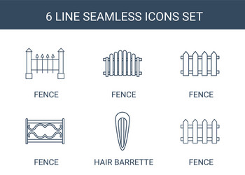 Seamless icons Royalty Free Vector Image - VectorStock