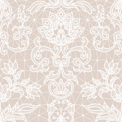 Abstract line leaves seamless patterns Royalty Free Vector