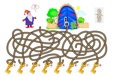 Best labyrinths which mouse can find the way Vector Image