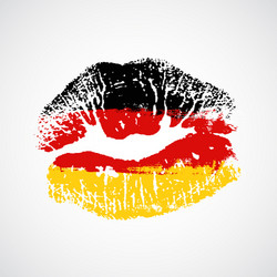 Grunge Lips Flag Vector Images (23)