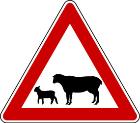 Sheep Sign Warning Vector Images (39)