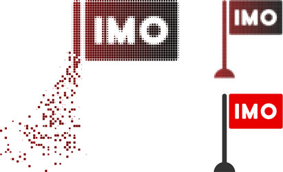 Realistic flag Royalty Free Vector Image - VectorStock