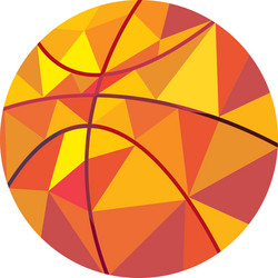 Geometric Basketball Vector Images (over 2,600)