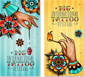 Tattoo Vertical Vector Images (over 800)