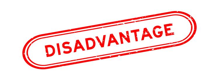 Disadvantage Disadvantages Word Vector Images (over 130)