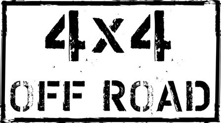 Off Road Font Vector Images (over 320)