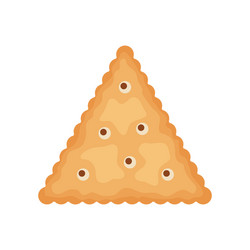 Triangular crackers two Royalty Free Vector Image