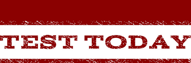 Test failed watermark stamp Royalty Free Vector Image