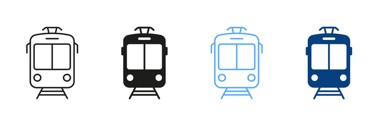 Tram Front View Vector Images (over 830)