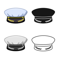 Sailor cap Royalty Free Vector Image - VectorStock