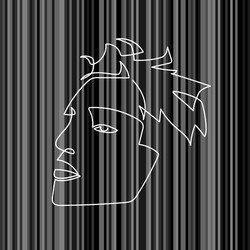 Continuous Line Drawing Man Face Vector Images (over 1,800)