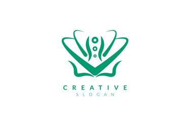 Pelvic bone shape design minimalist and simple Vector Image