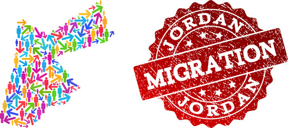 Jordan Map Infographic Vector Images (over 140)