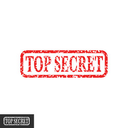 Secret project rubber stamp Royalty Free Vector Image