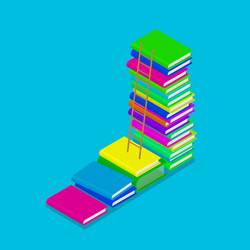 Books Stairs Vector Images (over 1,400)